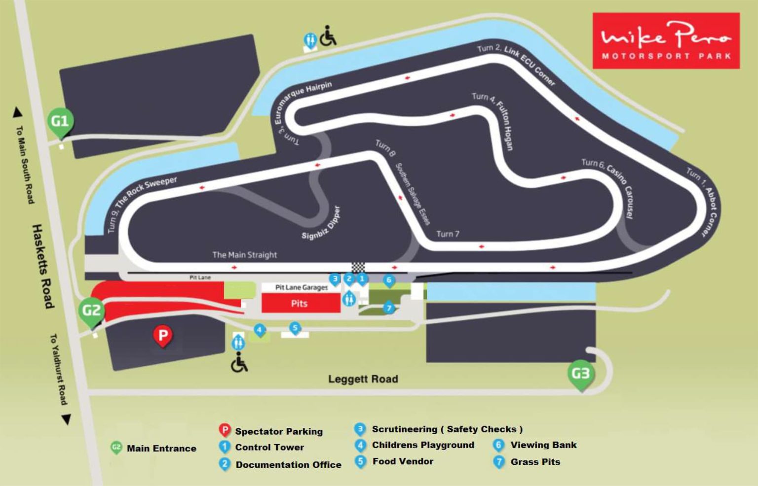 Maps | Christchurch Trackdays